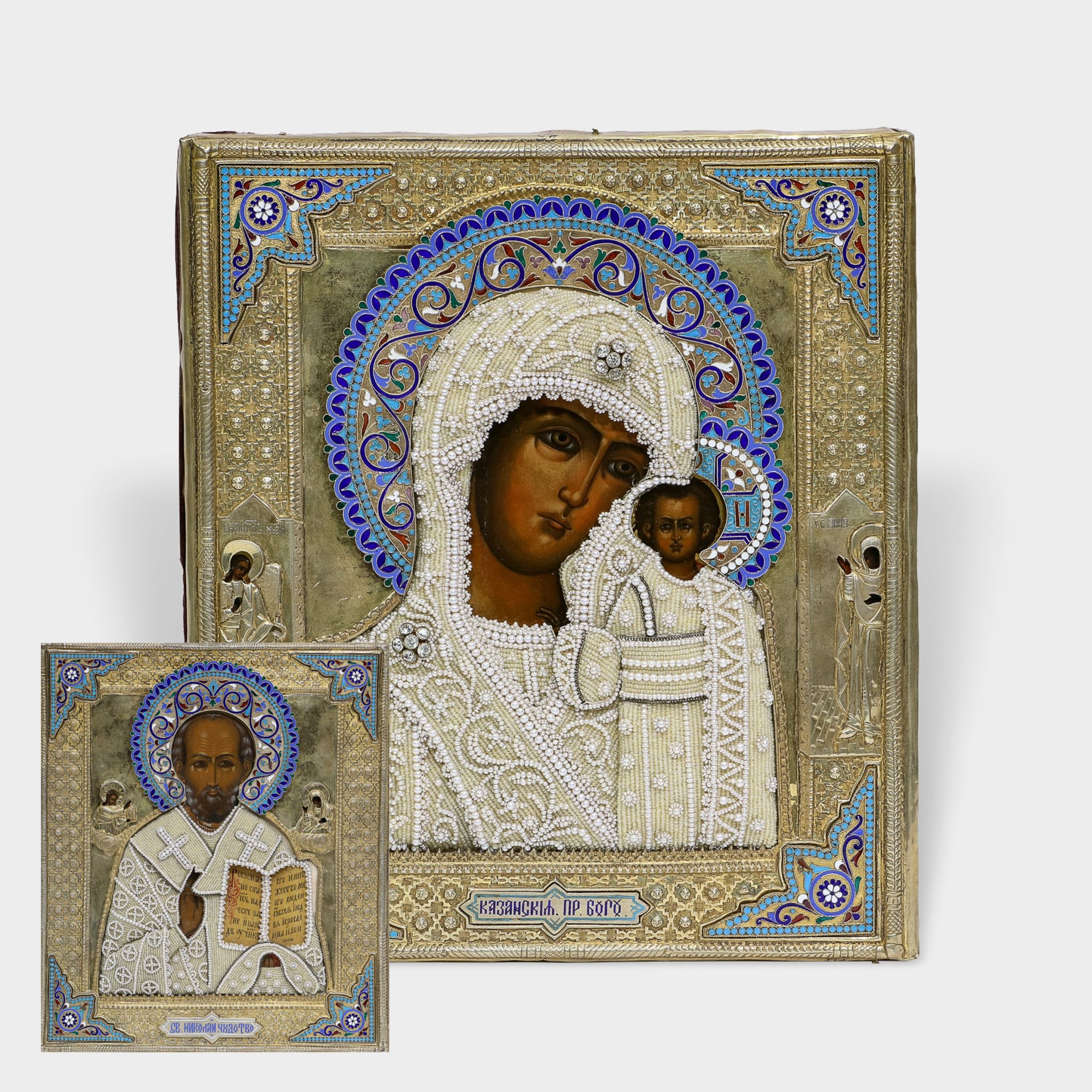 Russian enamel, 19th century authentic Russian antiques | RDM Fine Art